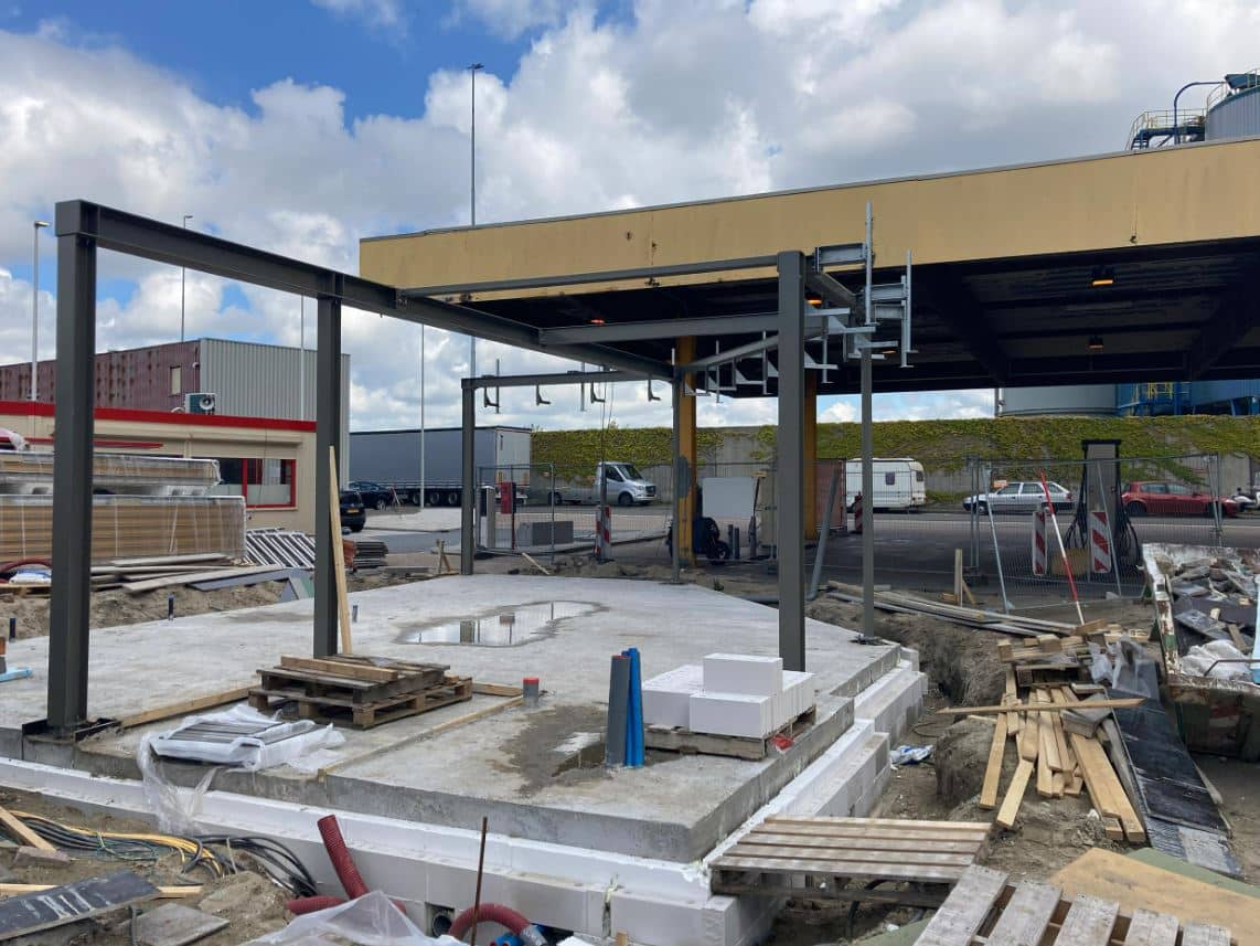 Project elektrotechnische installaties OK Tankstation | DK Elektra