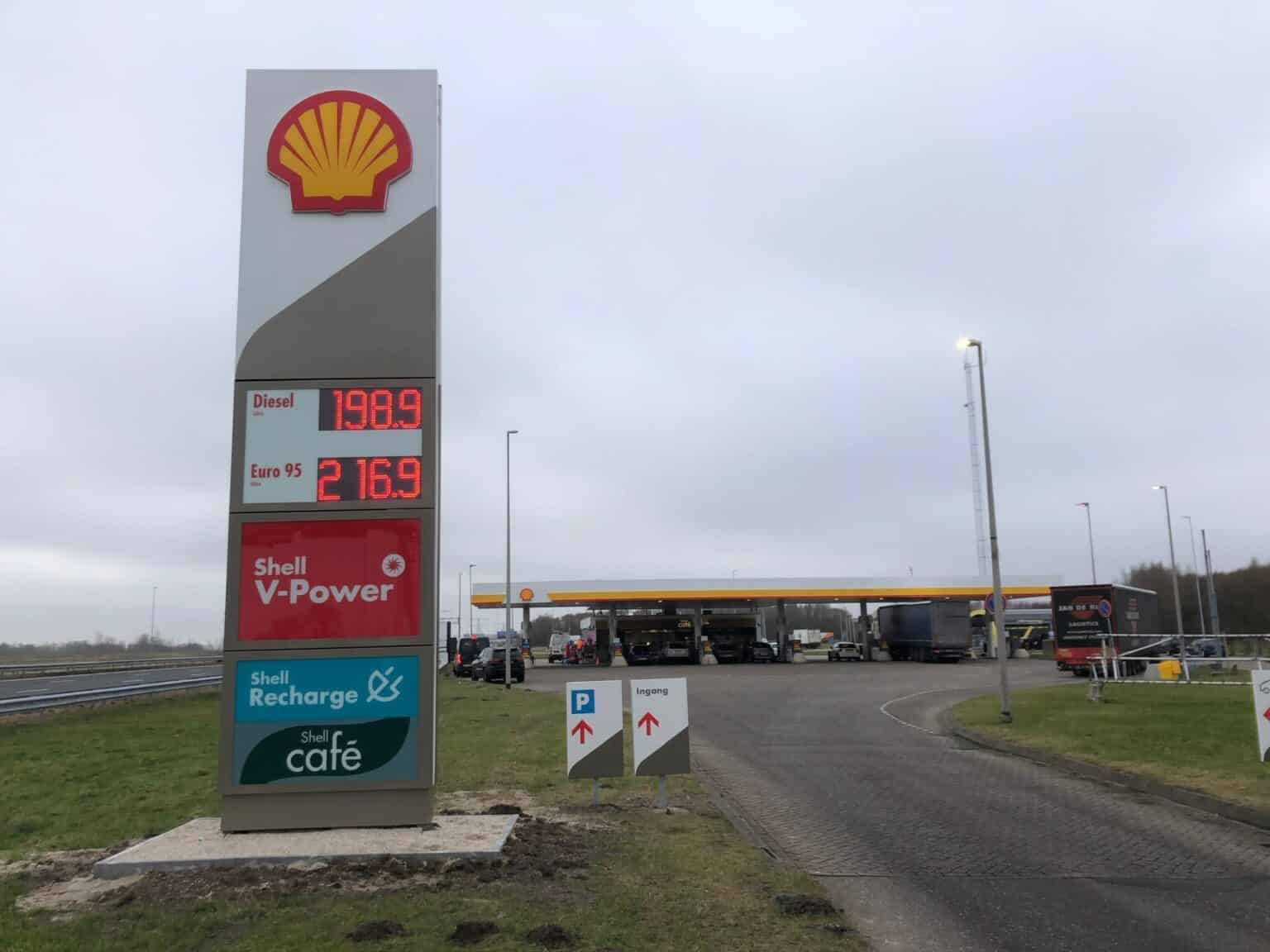 Nieuwe Huisstijl Shell Akermaat (A9) Heemskerk - DK Elektra